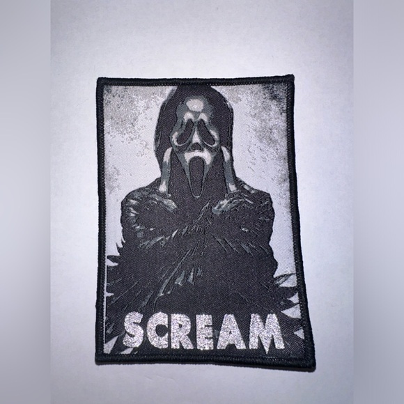 Accessories | Scream Ghostface Horror Sew On Woven Patch | Poshmark